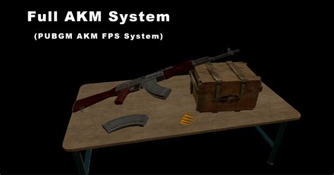 Pubgm Akm Fps System 게임 툴킷 Unity Asset Store