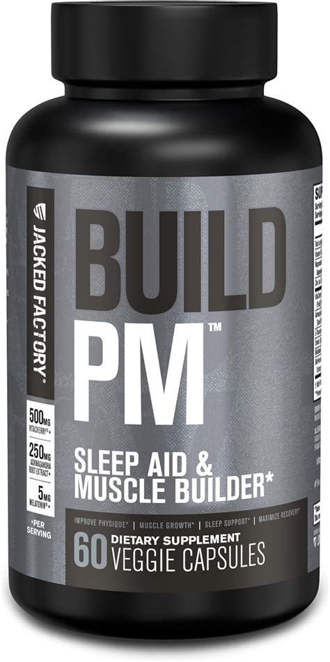 Jacked Factory Build Pm Night Time Muscle Builder And Sleep Aid Post