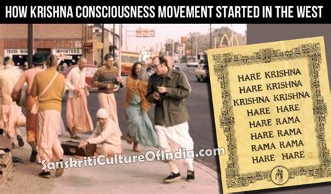 How Krishna Consciousness Movement Started In The West Sanskriti
