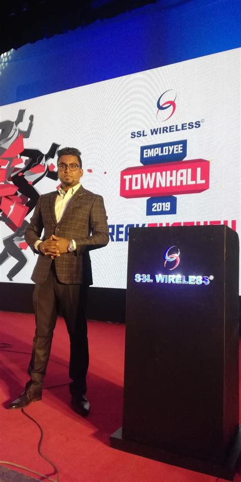 tushar hasan on linkedin sslwireless townhall2019 corporatelife anchoring programmemanagement