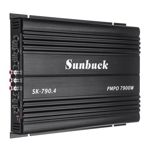 Sk Channel W Car Power Amplifier Class A B Stereo Surround Passive Subwoofer Audio