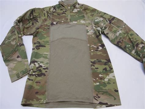 Nwt Ocp Pattern Army Advanced Combat Shirt 1 4 Zipper Medium Hot Weather Top Fr Centex