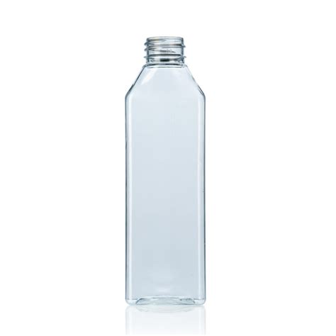 150ml Rectangular Plastic Bottle