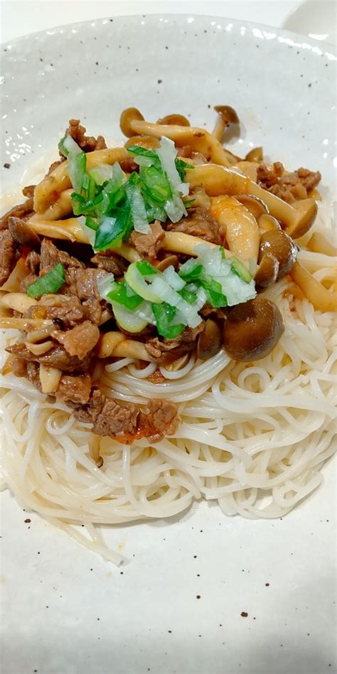 牛肉しめじのぶっかけそうめん ／ 夏麺グランプリ2021【ヤマサ醤油株式会社】