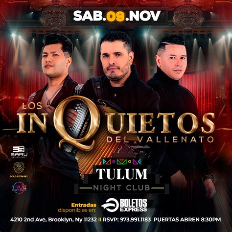 Los Inquietos Del Vallenato En Brooklyn L NY Tickets BoletosExpress