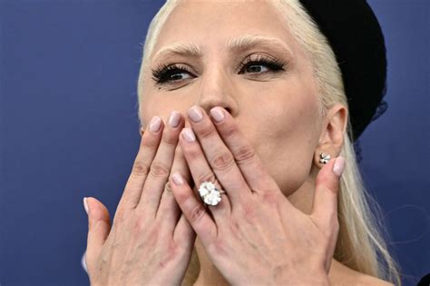 Lady Gaga Shows Off Her Engagement Ring And Its Huge Size Made Everyone