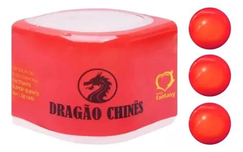Dragão Chinês Gel Excitante Super Quente Homem Mulher g MercadoLivre