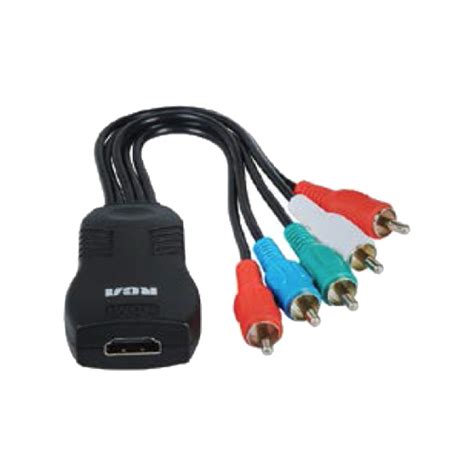Rca Dhcope Hdmi Component Adapter Black