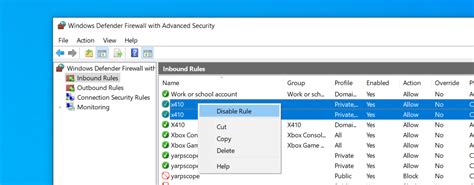 Protecting X410 Public Access For Wsl2 Via Windows Defender Firewall