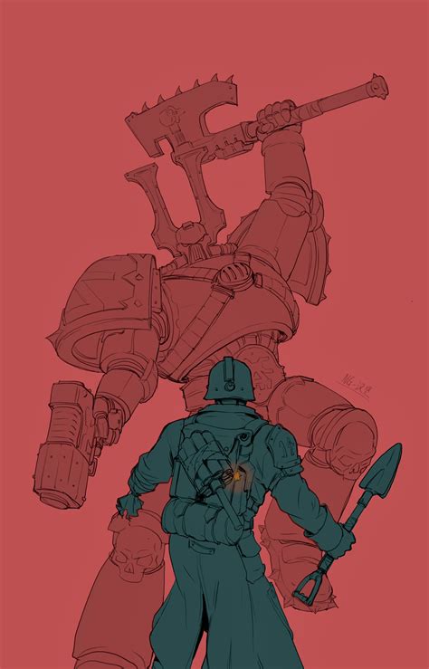 Safebooru Adeptus Astartes Amputee Arm Armor Armor Artist Name