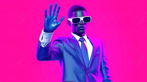 미래 공개 가상 안경 및 디지털 Vr 장치를 통한 3d 비전 기술 탐색 3d 가상 배경 공개 배경 현실 배경 이미지