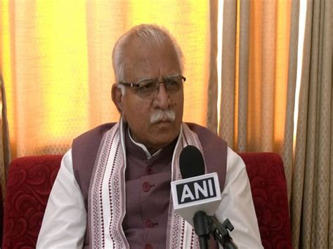 Congress Corrupt Keeps Repeating Lies Says Former Cm Manohar Lal