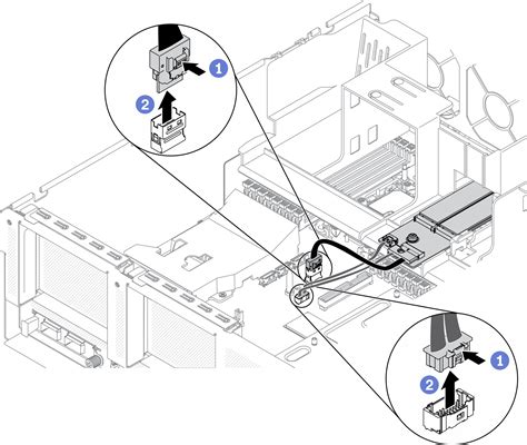 공기 조절 장치 제거 Thinksystem Sr670 V2 Lenovo Docs