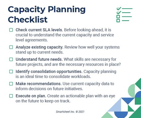 Ultimate Guide To Capacity Planning Smartsheet