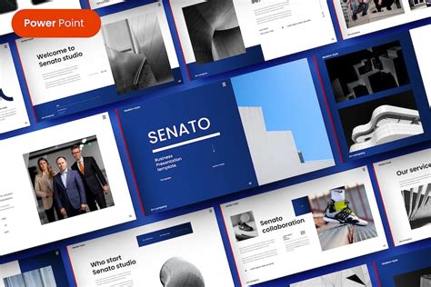 Сенат — Шаблон Powerpoint для бизнеса Шаблоны презентаций Envato