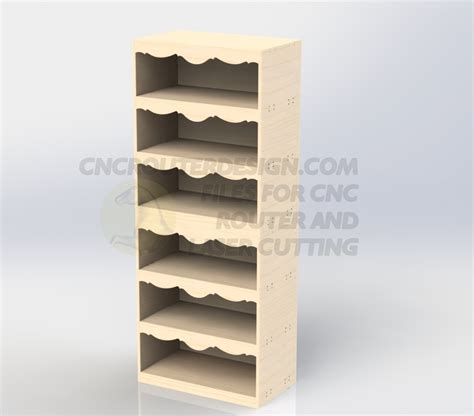 Artcam Dxf Files Shelf Vectors For Cutting On Cnc Router Machines Mdf