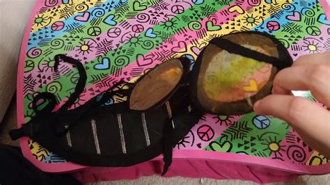 My Finished Ticci Toby Mask And Goggles Youtube