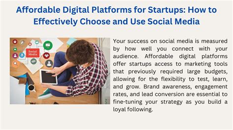 Ppt Affordable Digital Platforms For Startups How To Effectively Choose And Use Social Media