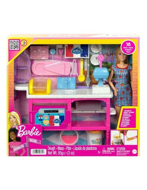 Barbie Pastry Making Cafe Playset And Doll Hjy19 Lemony Gem Toys Online