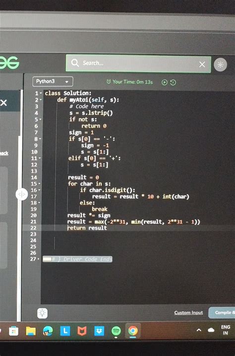 Gfg160 Geekstreak2025 Problemsolving Geeksforgeeks Keeplearning