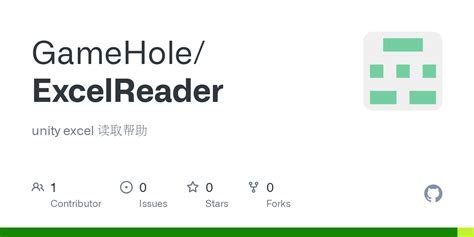 Github Gamehole Excelreader Unity Excel