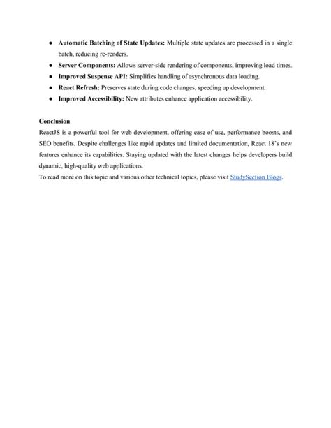 Unlocking The Power Of Reactjs Key Advantages Challenges And New