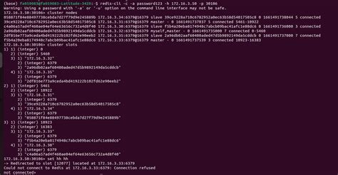 Bitnami Redis Cluster Different Redis Cluster State When Checking