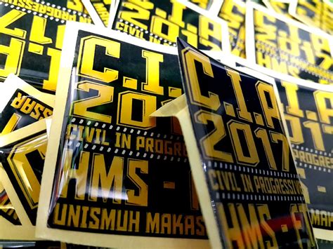 Cetak Sticker Timbul Harga Murah Di Makassar Gratis Desain Stiker Resin