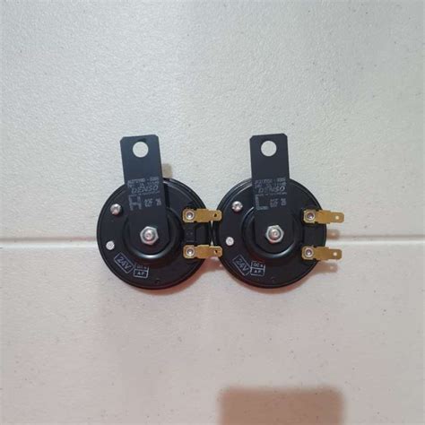 Promo New Compact Horn Power Tone Klakson Disc Denso Truk Bus V Diskon Di Seller