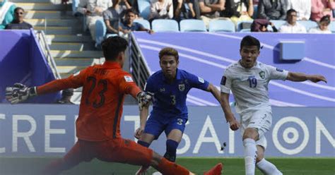 멋진 골에 꿀잼 축구 우즈벡 태국전도 대박 아시안컵