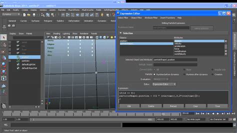 Maya Dynamics Scripting Particle Orbits Part 1 Youtube