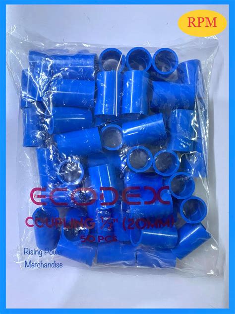 Ecodex PVC Blue Coupling 1 2 20mm 50pcs Lazada PH