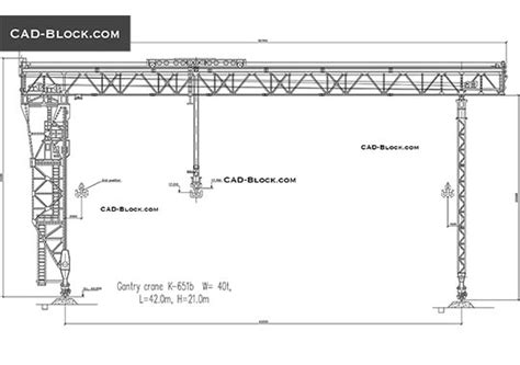 Mobile Crane Dwg Block Free Download