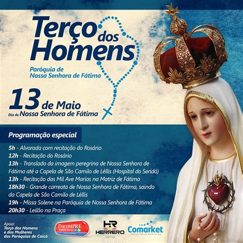 Terço dos homens de Caicó Programação do Movimento do Terço dos Homens de caicó