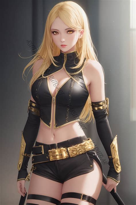 Female Katana Lady By Harutoart On Deviantart