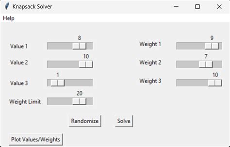 Github Flashdash101knapsack Solver A Dynamic Knapsack Solver