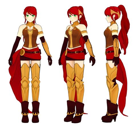 Image Pyrrha Turnaround Quarterpng Rwby Wiki Fandom Powered By Wikia