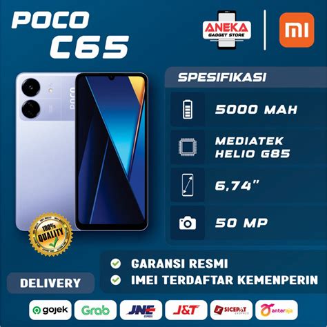 Jual Poco C GB GB Garansi Resmi Xiaomi Original Shopee Indonesia