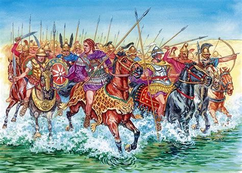 Battle Of The Granicus May 334 Bc The First Of Three Major Battles