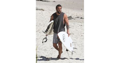 Jason Momoa On The Beach In Australia September 2017 Popsugar