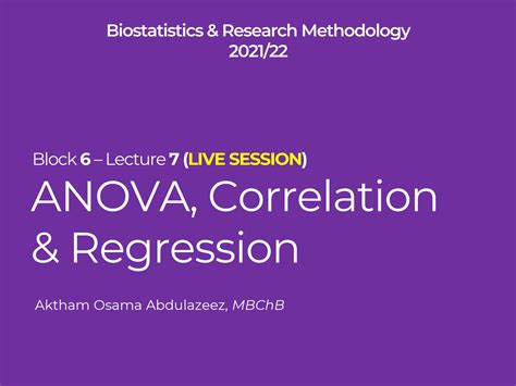 Solution 6 7 Live Anova Correlation Studypool