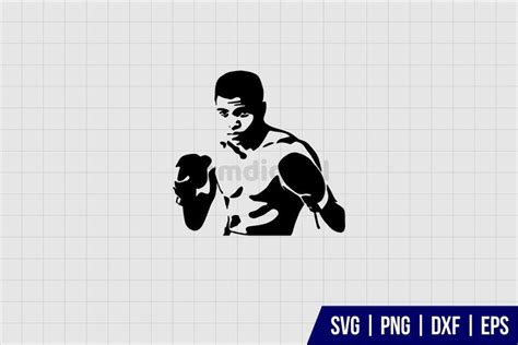 Muhammad Ali Svg Boxing Svg Sport Svg For Cricut Silhouette Cameo