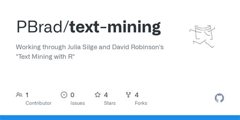GitHub PBrad Text Mining Working Through Julia Silge And David Robinson S Text Mining With R