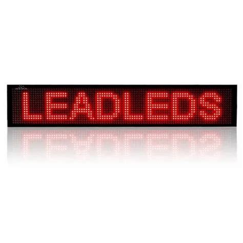 Scrolling LED Display Shape Rectangle At Rs Square Feet In Pune ID