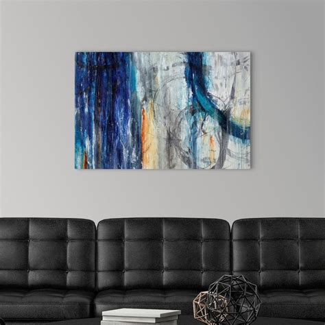 Barbados Blue Blue Wall Art Canvas Prints Canvas Print Wall