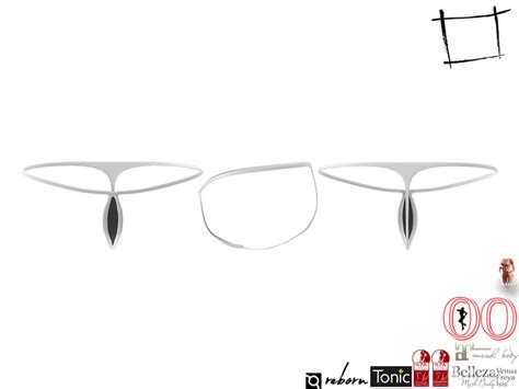 Second Life Marketplace Full Perm Womens Micro Strings Bikini Bottom