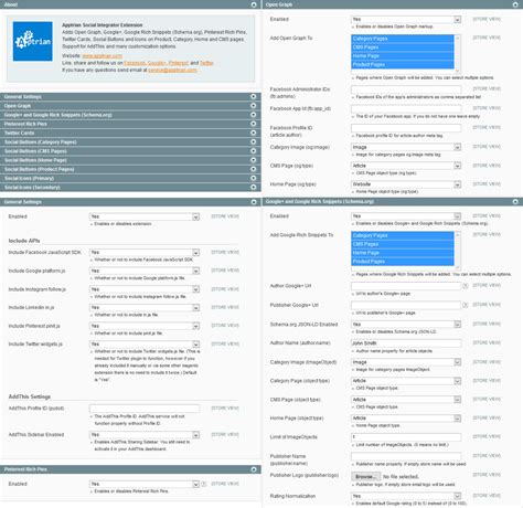 Apptrian Social Integrator For Magento 1 Openmage