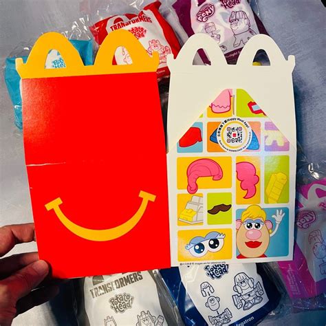 【全新】mcdonalds 麥當勞 開心樂園餐 Potato Head 系列玩具（全套8隻 送紙餐盒1個 興趣及遊戲 玩具 And 遊戲類