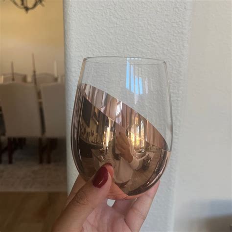 Personalizedcustom Stemless Wine Glasses Rose Gold Etsy