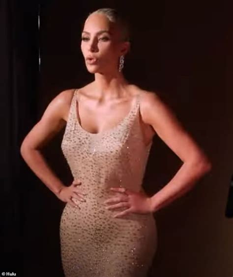 The Kardashians Teaser Kim Kardashian Dons Marilyn Monroe Dress Khloe